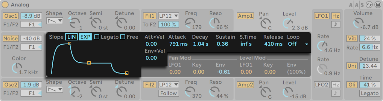Live Instrument Reference — Ableton Reference Manual Version 11 | Ableton