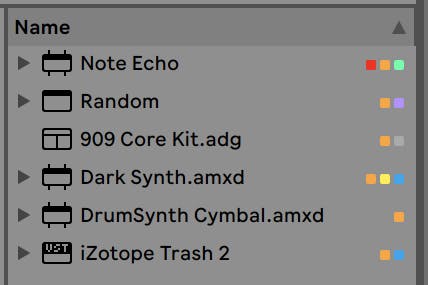 Managing Files and Sets — Ableton Reference Manual Version 11 | Ableton