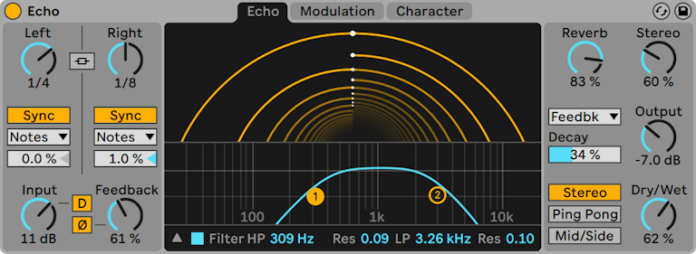 Référence des effets audio de Live — Ableton Reference Manual Version 11 | Ableton