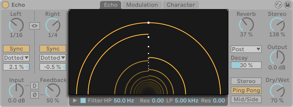 Live Audio Effect Reference — Ableton Reference Manual Version 11 | Ableton