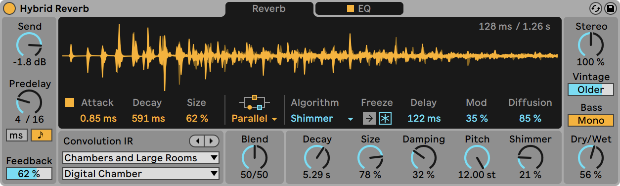 Live Audio Effect Reference — Ableton Reference Manual Version 11 | Ableton