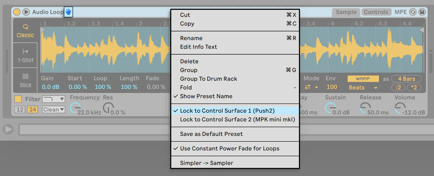 MIDI and Key Remote Control — Ableton Reference Manual Version 11 | Ableton