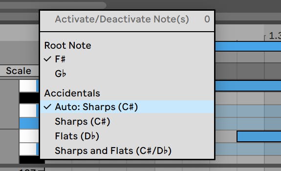 Éditer les notes MIDI et leur dynamique — Ableton Reference Manual ...