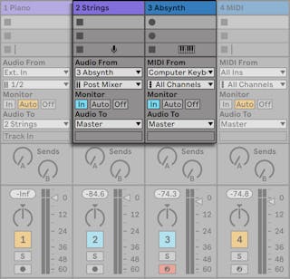Routing and I/O — Ableton Reference Manual Version 11 | Ableton