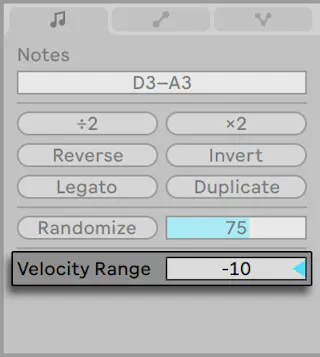 Editing MIDI Notes and Velocities — Ableton Reference Manual Version 11 ...