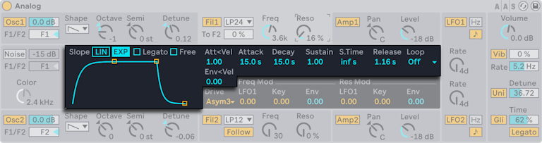 Live Instrument Reference — Ableton Reference Manual Version 12 | Ableton