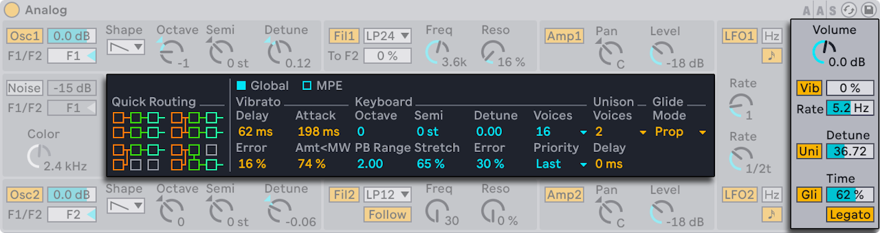 Live Instrument Reference — Ableton Reference Manual Version 12 | Ableton