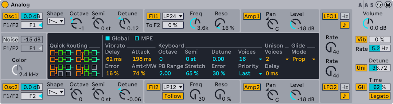 Live Instrument Reference — Ableton Reference Manual Version 12 | Ableton