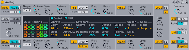 Live Instrument Reference — Ableton Reference Manual Version 12 | Ableton
