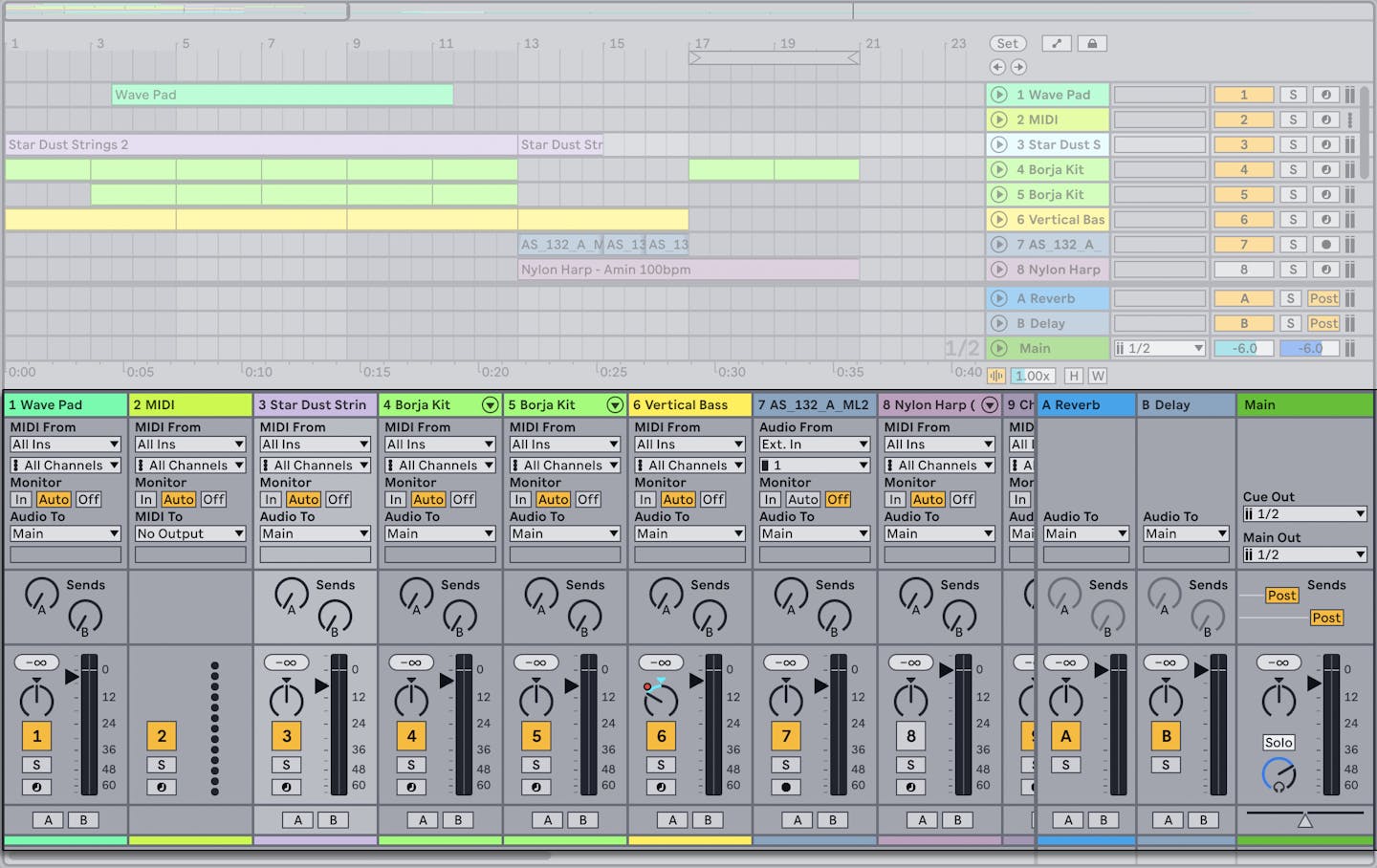 Mixing — Ableton Reference Manual Version 12 | Ableton
