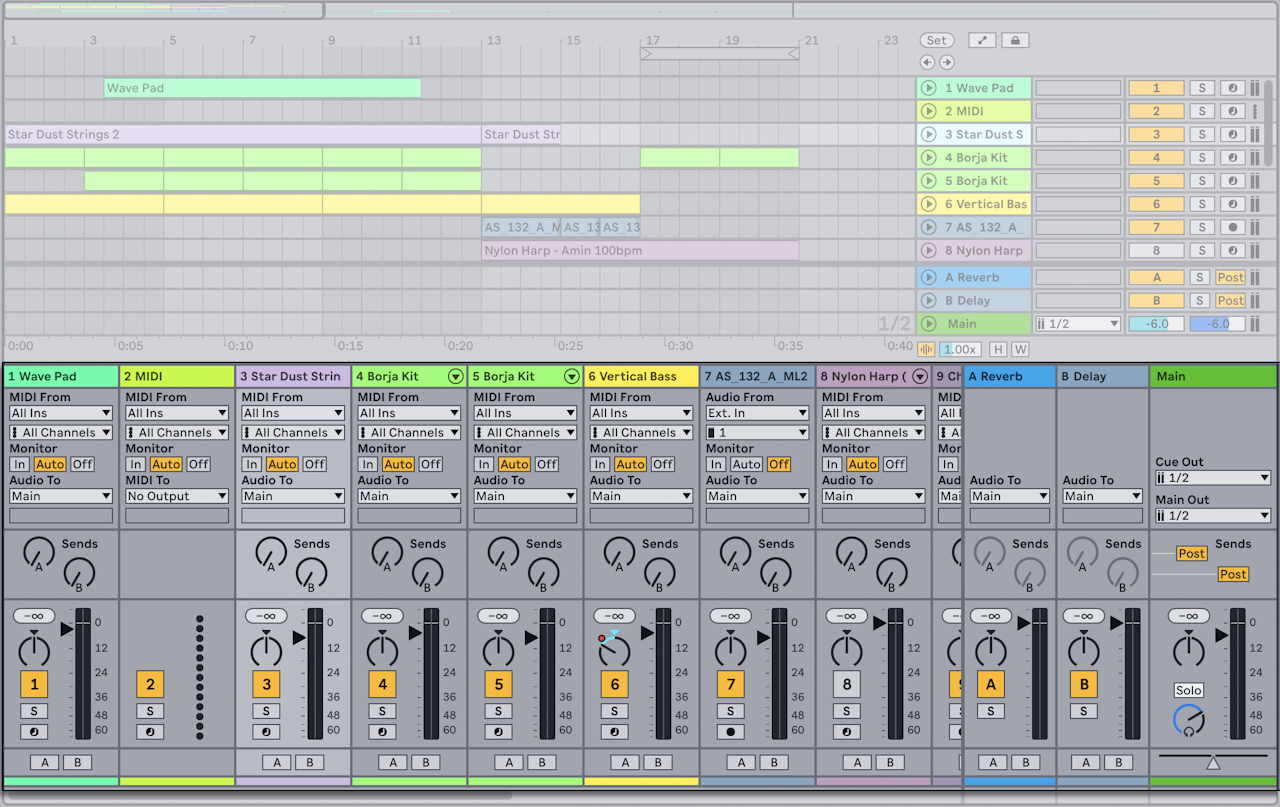 Mixing — Ableton Reference Manual Version 12 | Ableton