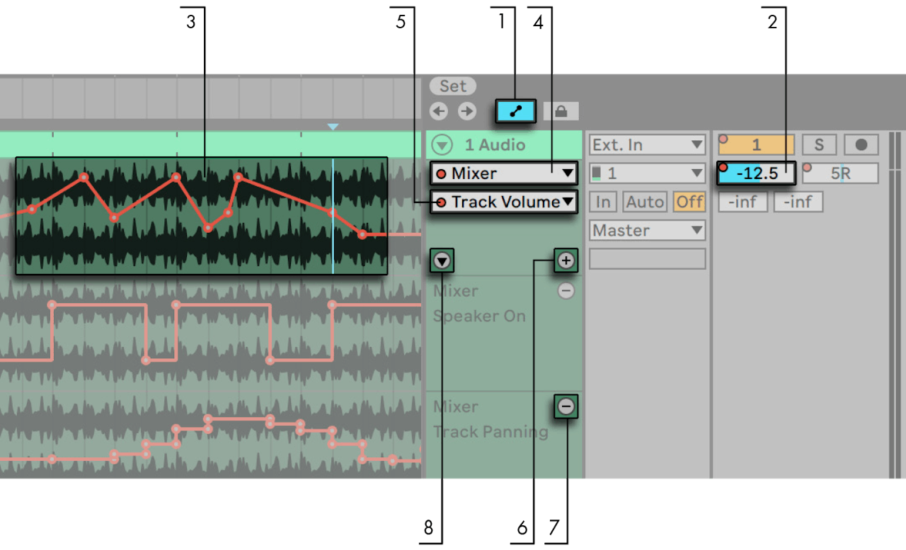 Automation and Editing Envelopes — Ableton Reference Manual Version 12 ...