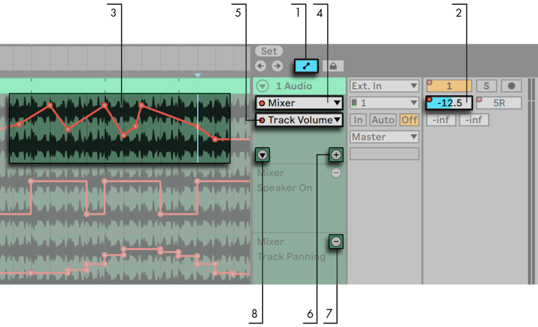 Automation and Editing Envelopes — Ableton Reference Manual Version 12 ...