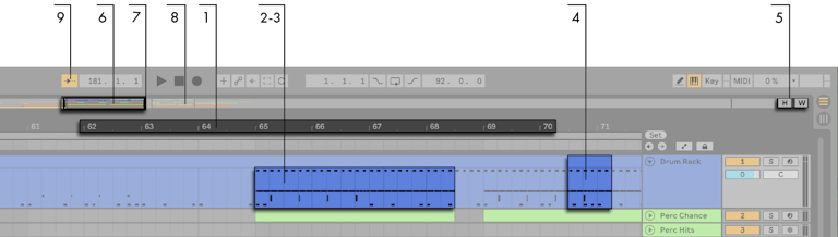 Arrangement View — Ableton Reference Manual Version 12 | Ableton