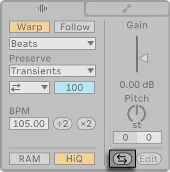 Clip View — Ableton Reference Manual Version 12 | Ableton