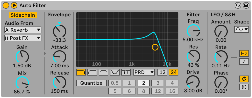 Live Audio Effect Reference — Ableton Reference Manual Version 12 | Ableton