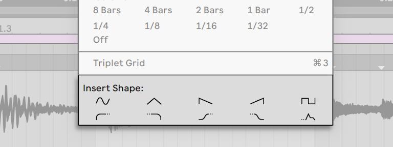 Automation and Editing Envelopes — Ableton Reference Manual Version 12 ...