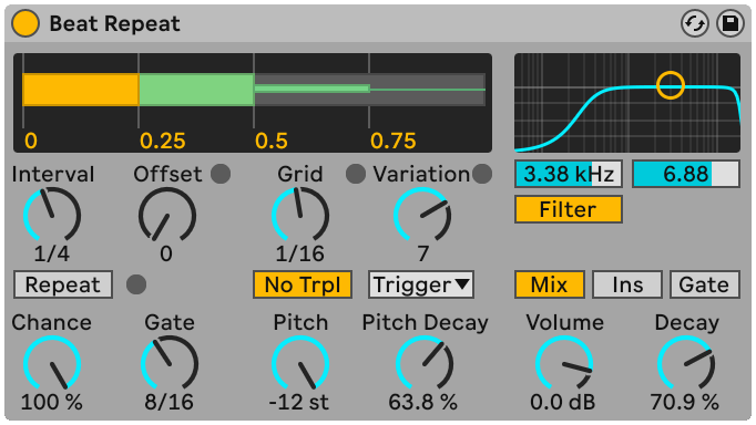 Live Audio Effect Reference — Ableton Reference Manual Version 12 | Ableton