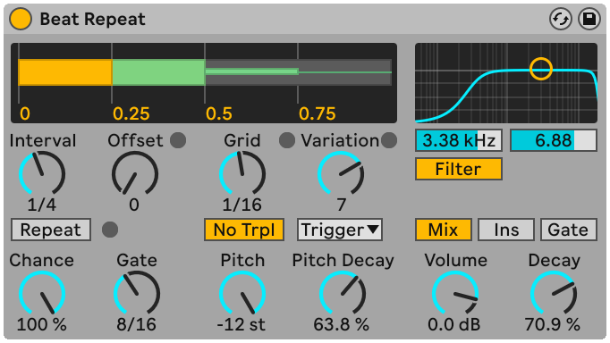 Live Audio Effect Reference — Ableton Reference Manual Version 12 | Ableton