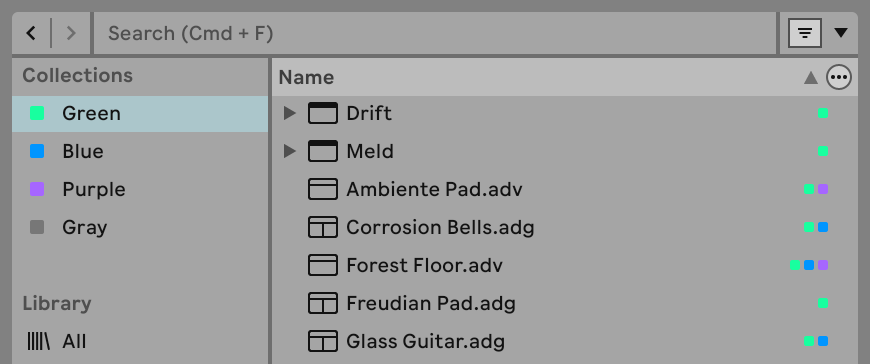 Working with the Browser — Ableton Reference Manual Version 12 | Ableton