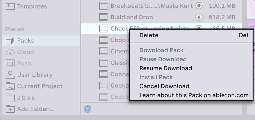 Working with the Browser — Ableton Reference Manual Version 12 | Ableton