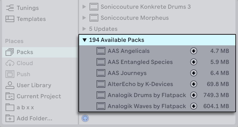 Working with the Browser — Ableton Reference Manual Version 12 | Ableton