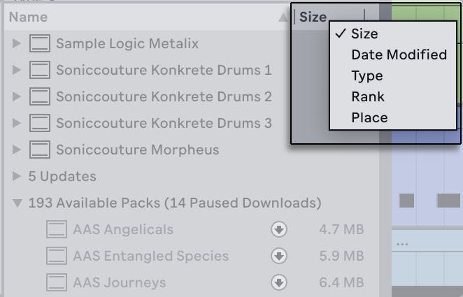 Working with the Browser — Ableton Reference Manual Version 12 | Ableton