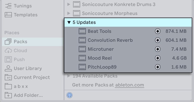 Working With The Browser — Ableton Reference Manual Version 12 Ableton