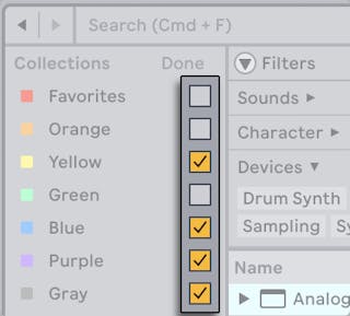 Working with the Browser — Ableton Reference Manual Version 12 | Ableton