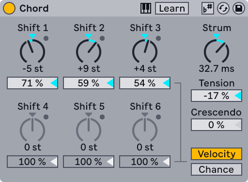 Live MIDI Effect Reference — Ableton Reference Manual Version 12 | Ableton