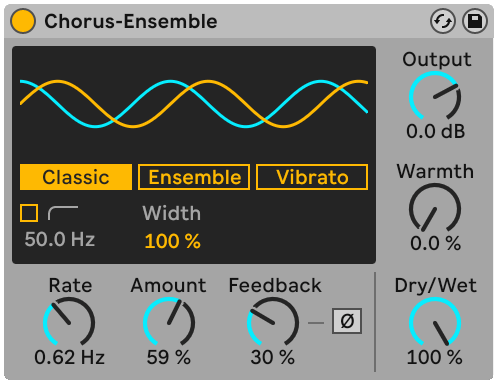 Live Audio Effect Reference — Ableton Reference Manual Version 12 | Ableton