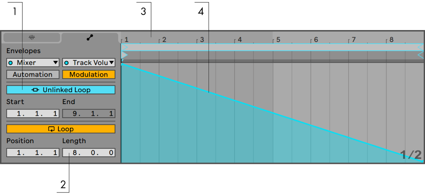 Clip Envelopes — Ableton Reference Manual Version 12 | Ableton