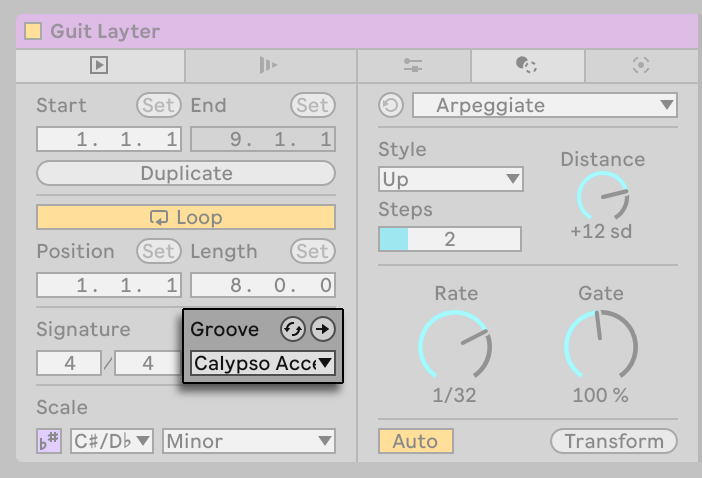 Clip View — Ableton Reference Manual Version 12 | Ableton