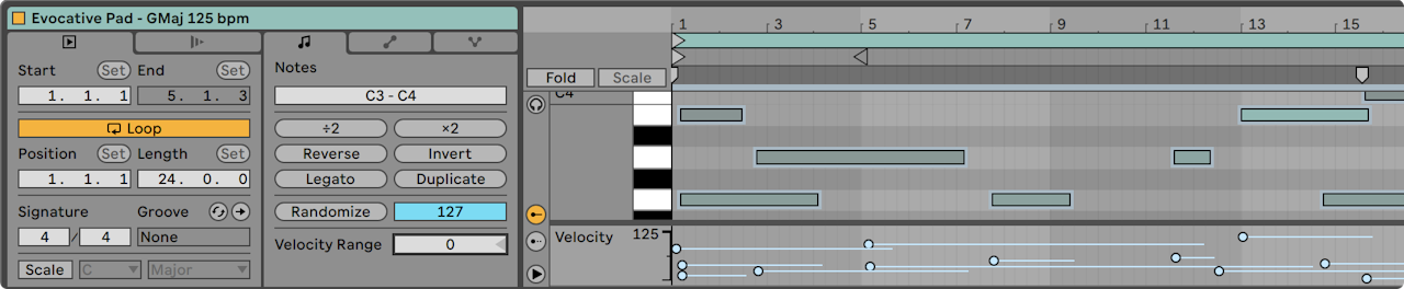 Clip View — Ableton Reference Manual Version 12 | Ableton