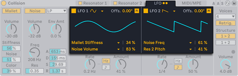 Live Instrument Reference — Ableton Reference Manual Version 12 | Ableton
