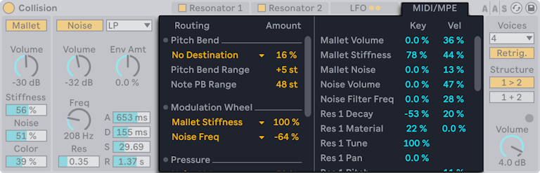 Live Instrument Reference — Ableton Reference Manual Version 12 | Ableton