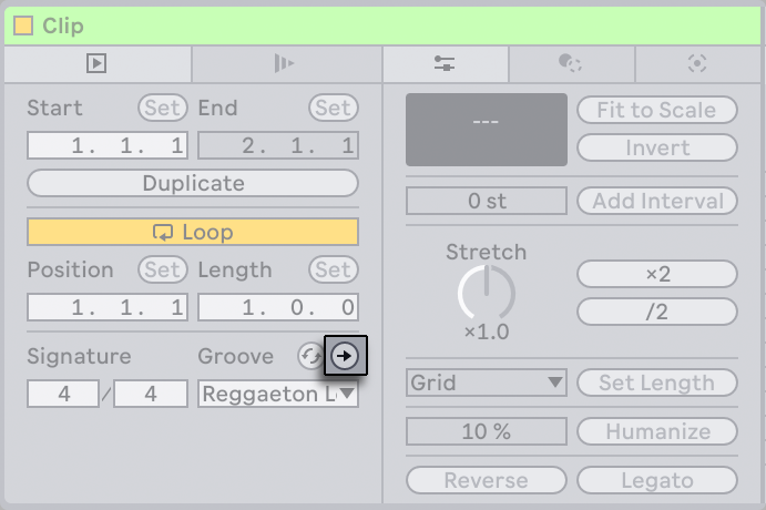 Using Grooves — Ableton Reference Manual Version 12 | Ableton