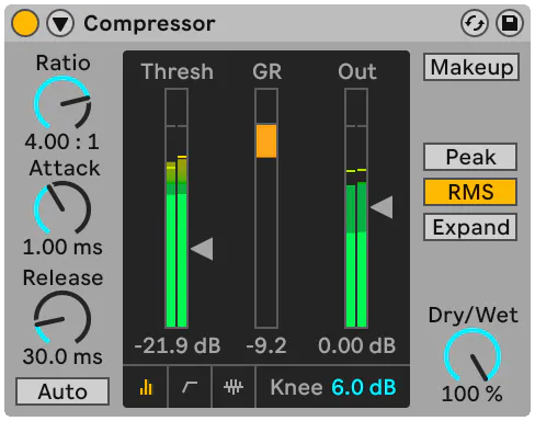 Live Audio Effect Reference — Ableton Reference Manual Version 12 | Ableton