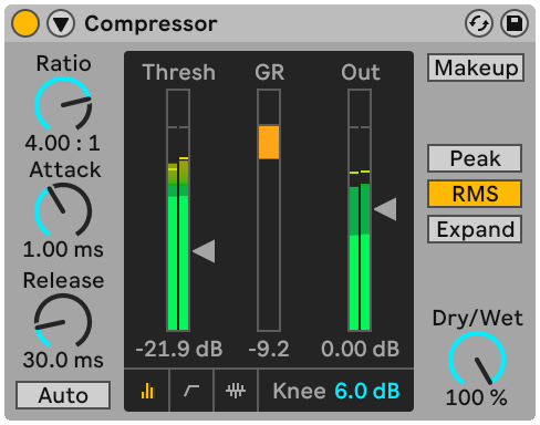 Live Audio Effect Reference — Ableton Reference Manual Version 12 | Ableton
