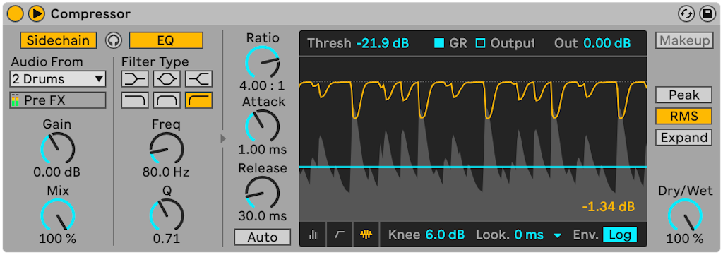 Live Audio Effect Reference — Ableton Reference Manual Version 12 | Ableton