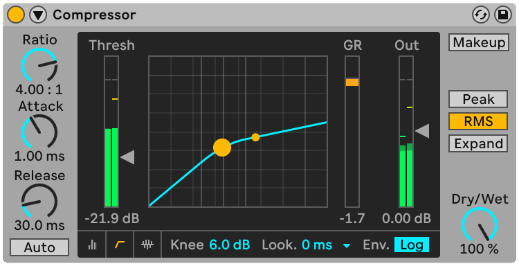 Live Audio Effect Reference — Ableton Reference Manual Version 12 | Ableton
