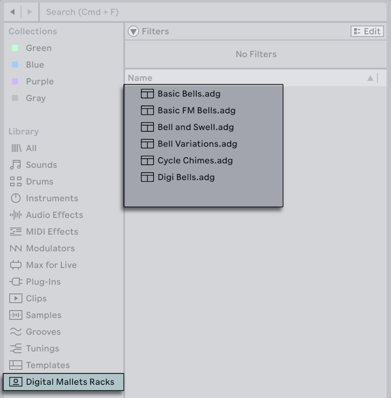 Working with the Browser — Ableton Reference Manual Version 12 | Ableton