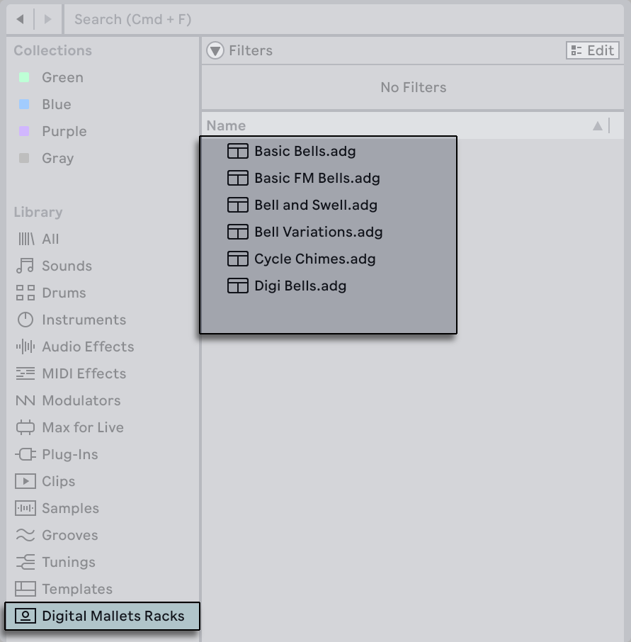 Working with the Browser — Ableton Reference Manual Version 12 | Ableton