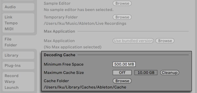 Managing Files and Sets — Ableton Reference Manual Version 12 | Ableton