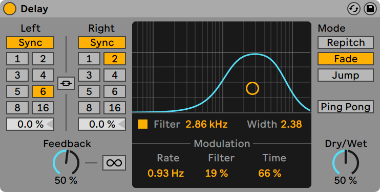 Live Audio Effect Reference — Ableton Reference Manual Version 12 | Ableton