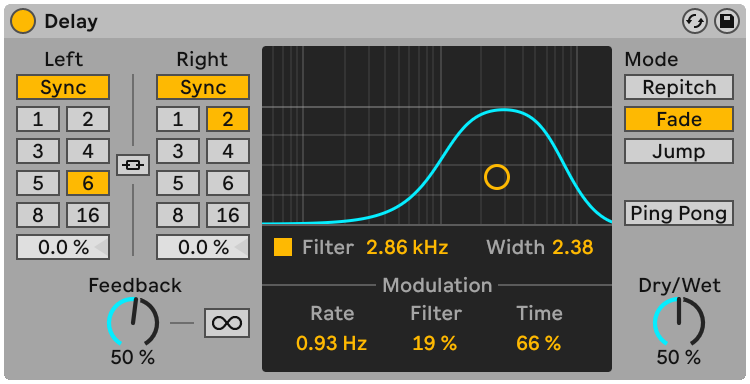 Live Audio Effect Reference — Ableton Reference Manual Version 12 | Ableton