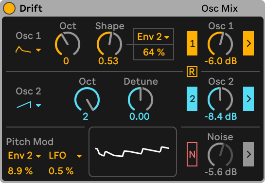 Live Instrument Reference — Ableton Reference Manual Version 12 | Ableton