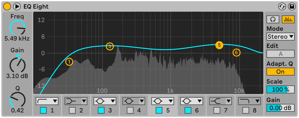 Live Audio Effect Reference — Ableton Reference Manual Version 12 | Ableton