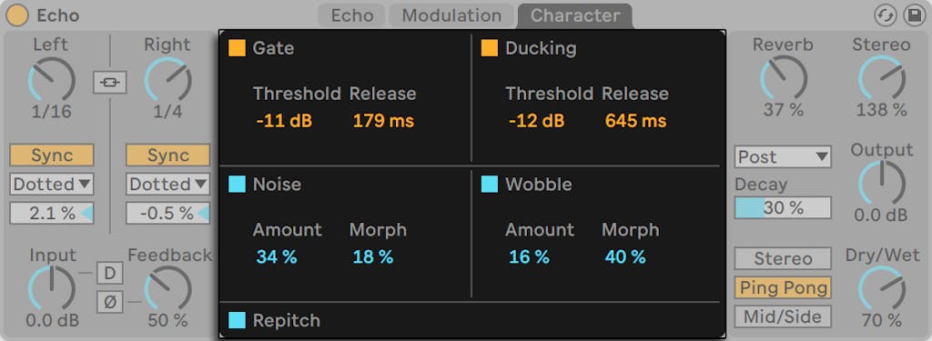 Live Audio Effect Reference — Ableton Reference Manual Version 12 | Ableton