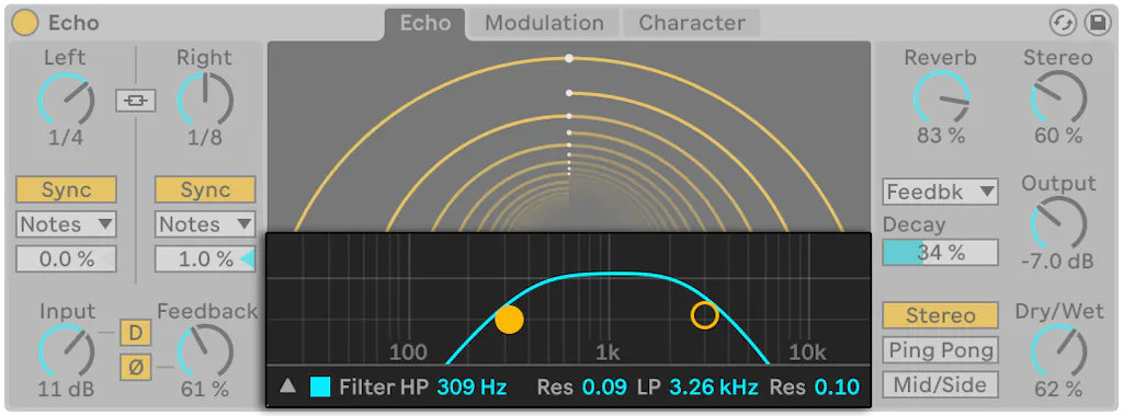 Live Audio Effect Reference — Ableton Reference Manual Version 12 | Ableton
